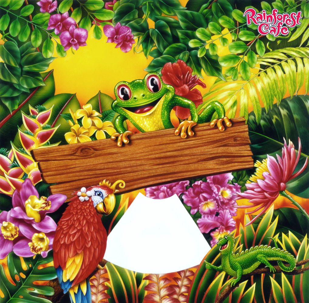 Rainforest Cafe Jungle Frog – Lori Anzalone Illustration